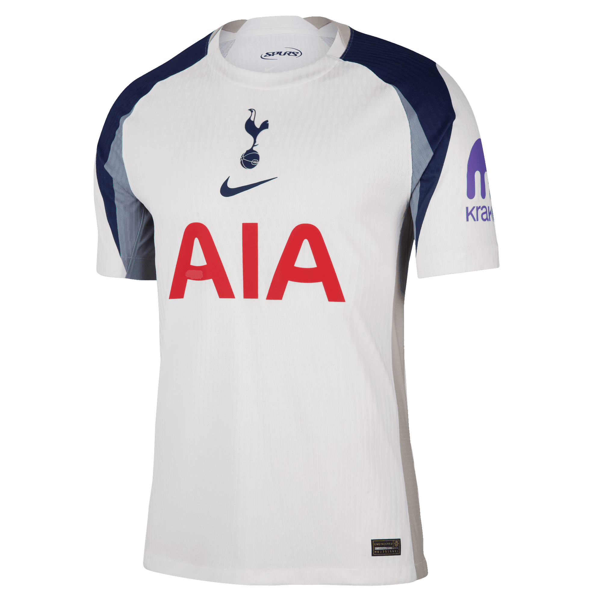 Tottenham Hotspur Adults Match Home Jersey 2025/26 – SPT Football ...